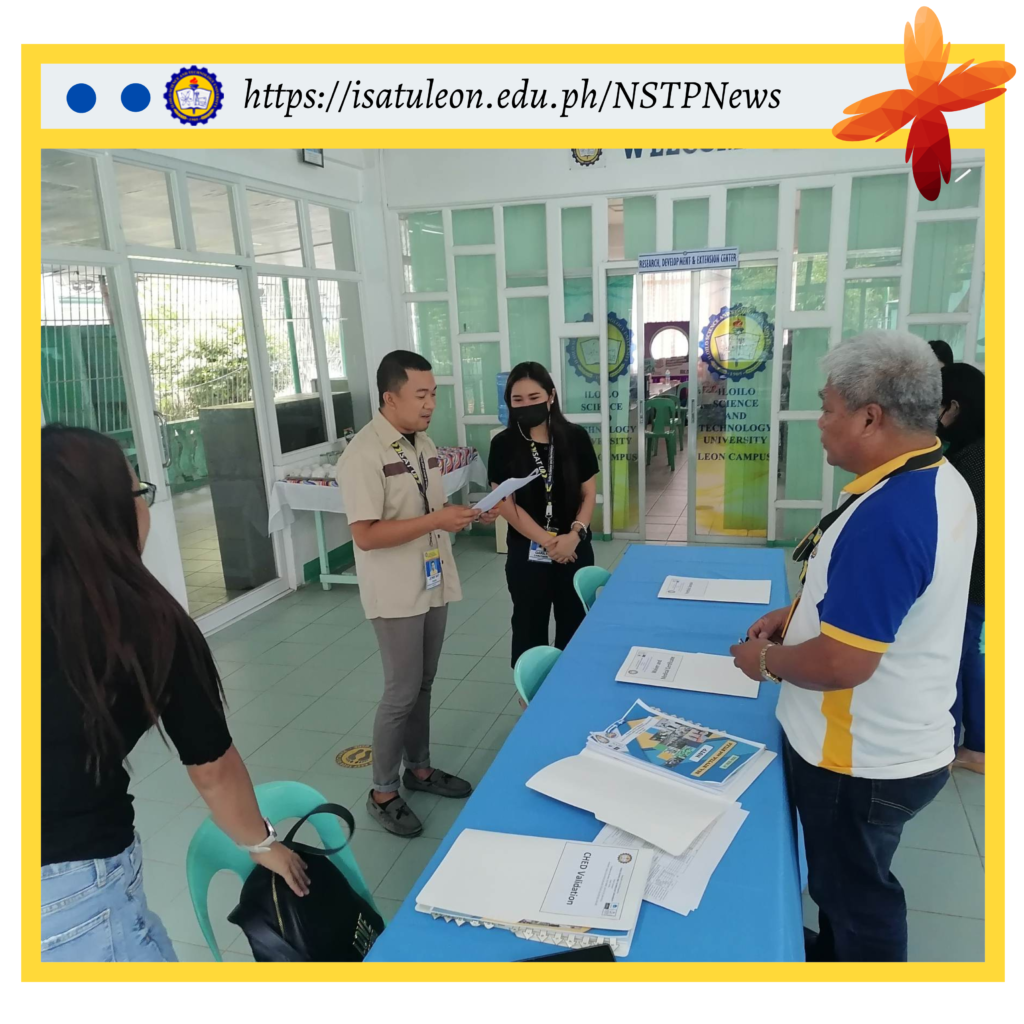 NSTP Campus Visit – Iloilo Science and Technology University- Leon Campus